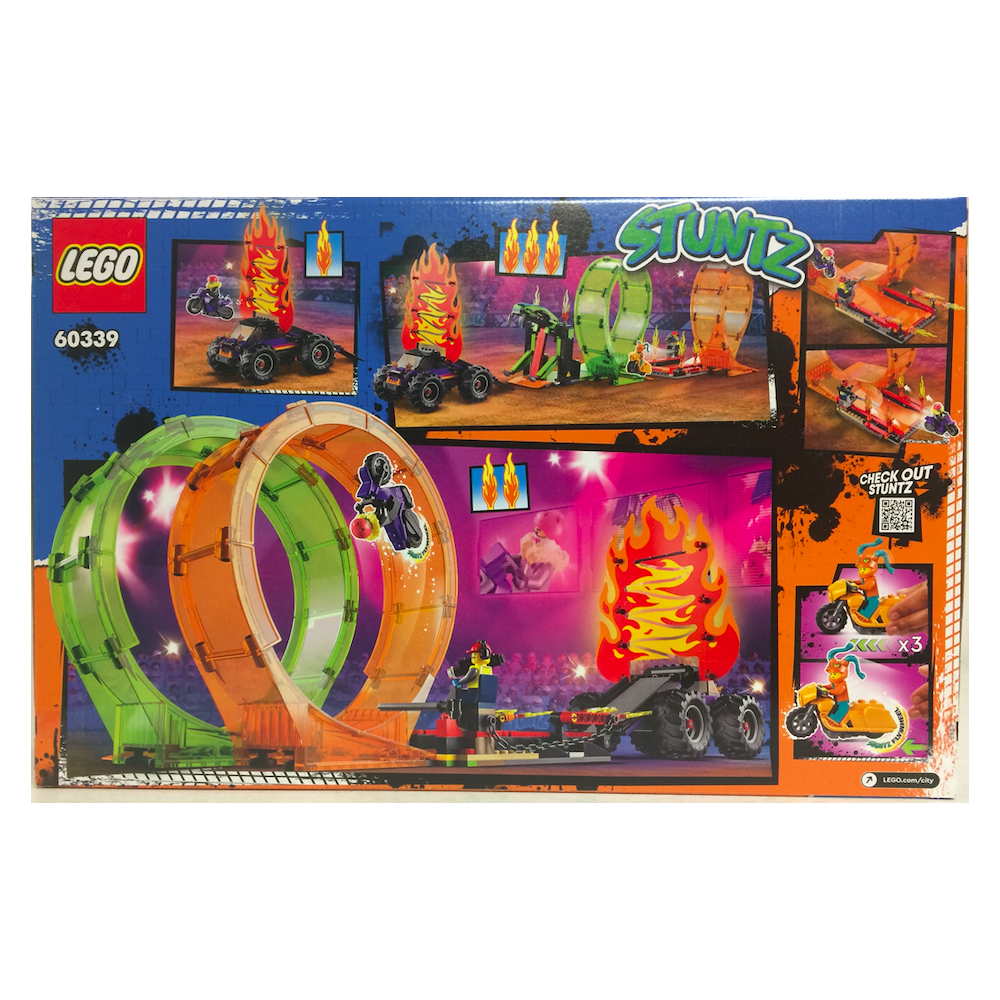 LEGO CITY 60339 STUNTZ - DOUBLE LOOP STUNT ARENA