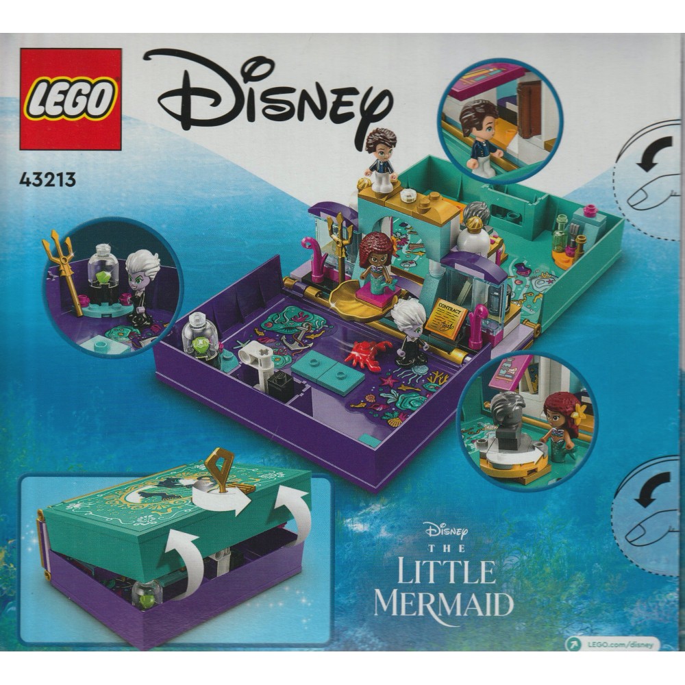 LEGO DISNEY PRINCESS 43213 THE LITTLE MERMAID STORY BOOK