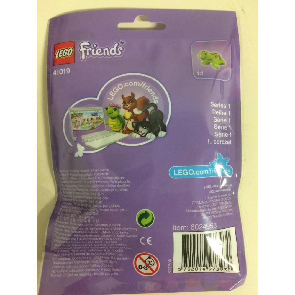 LEGO FRIENDS 41019 TURTLE'S LITTLE OASIS