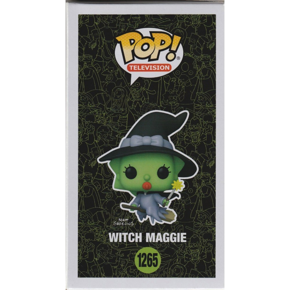 FUNKO POP! TELEVISION THE SIMPSONS 1265 WITCH MAGGIE Treehouse of horror