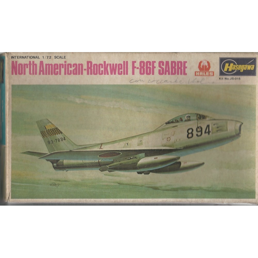 plastic model kit scale 1 : 72 HASEGAWA HALES JS 015 NORTH AMERICAN ...