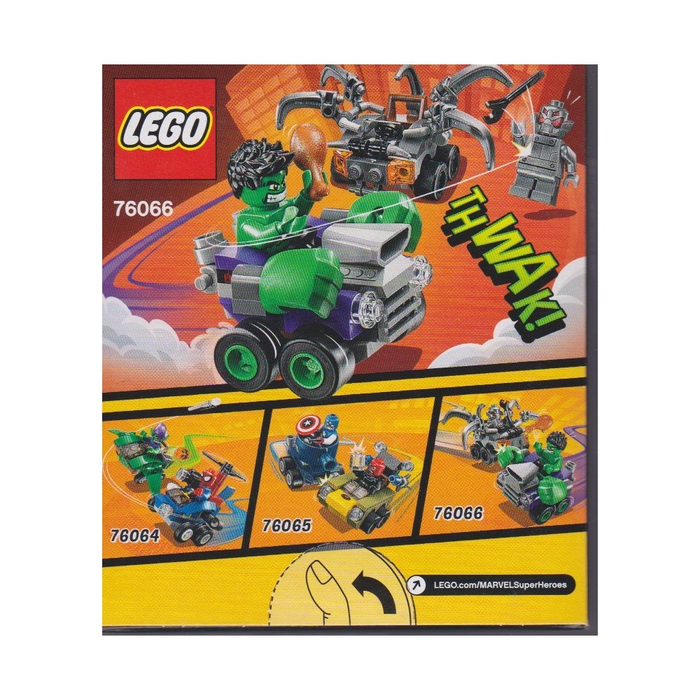 LEGO SUPER HEROES 76066 MIGHTY MICROS : HULK VS ULTRON