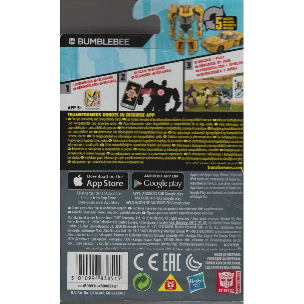 TRANSFORMERS ACTION FIGURE 2" - 5 cm BUMBLEBEE LEGION CLASS ROBOTS IN ...