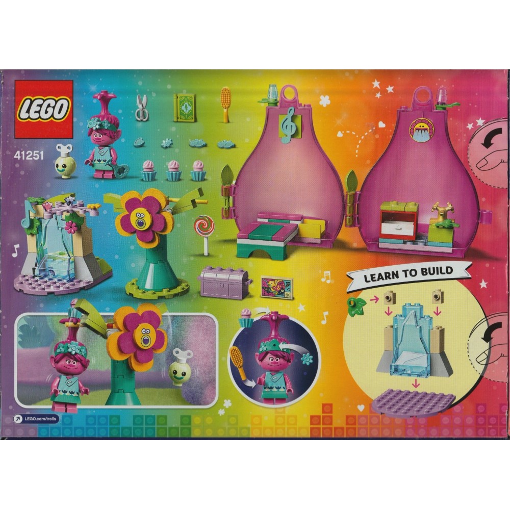 LEGO TROLLS WORLD TOUR DREAMWORKS 41252 POPPY'S POD