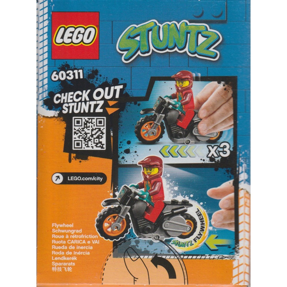 LEGO CITY 60311 FIRE STUNT BIKE