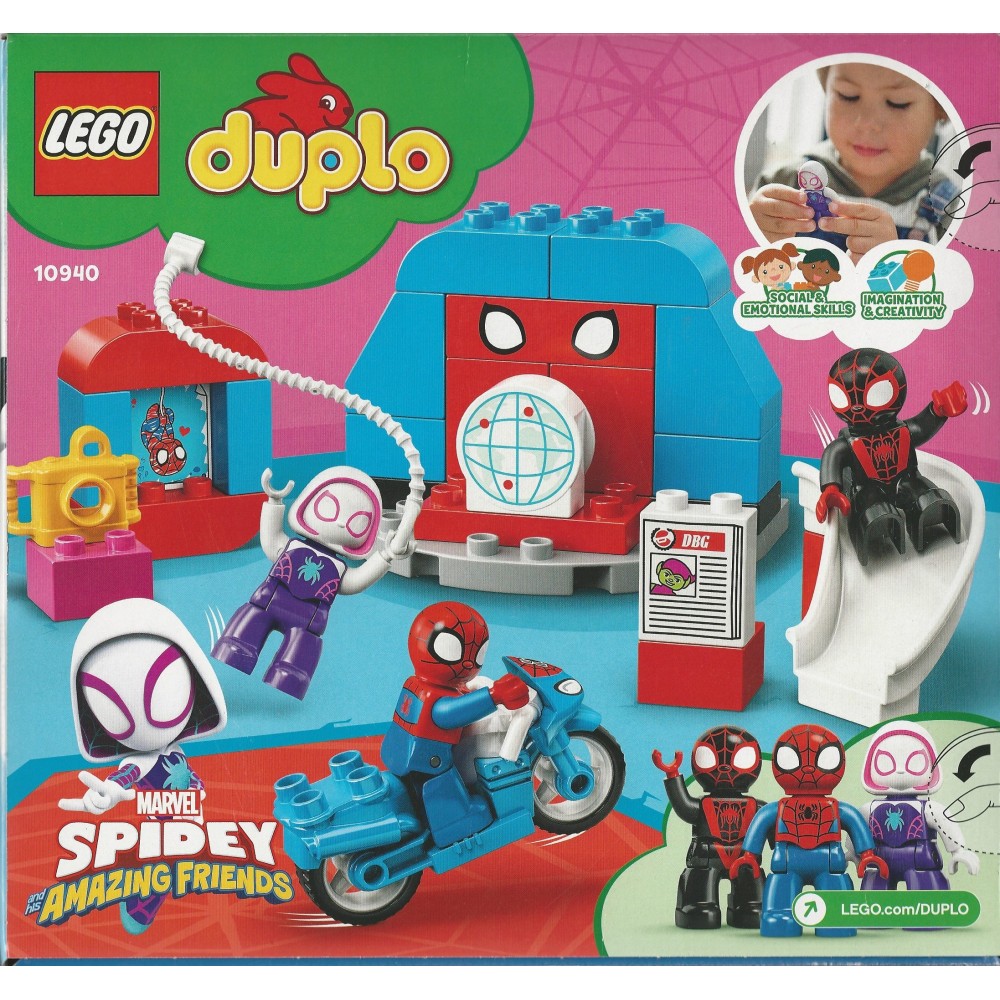 LEGO DUPLO 10940 SPIDER MAN HEADQUARTERS
